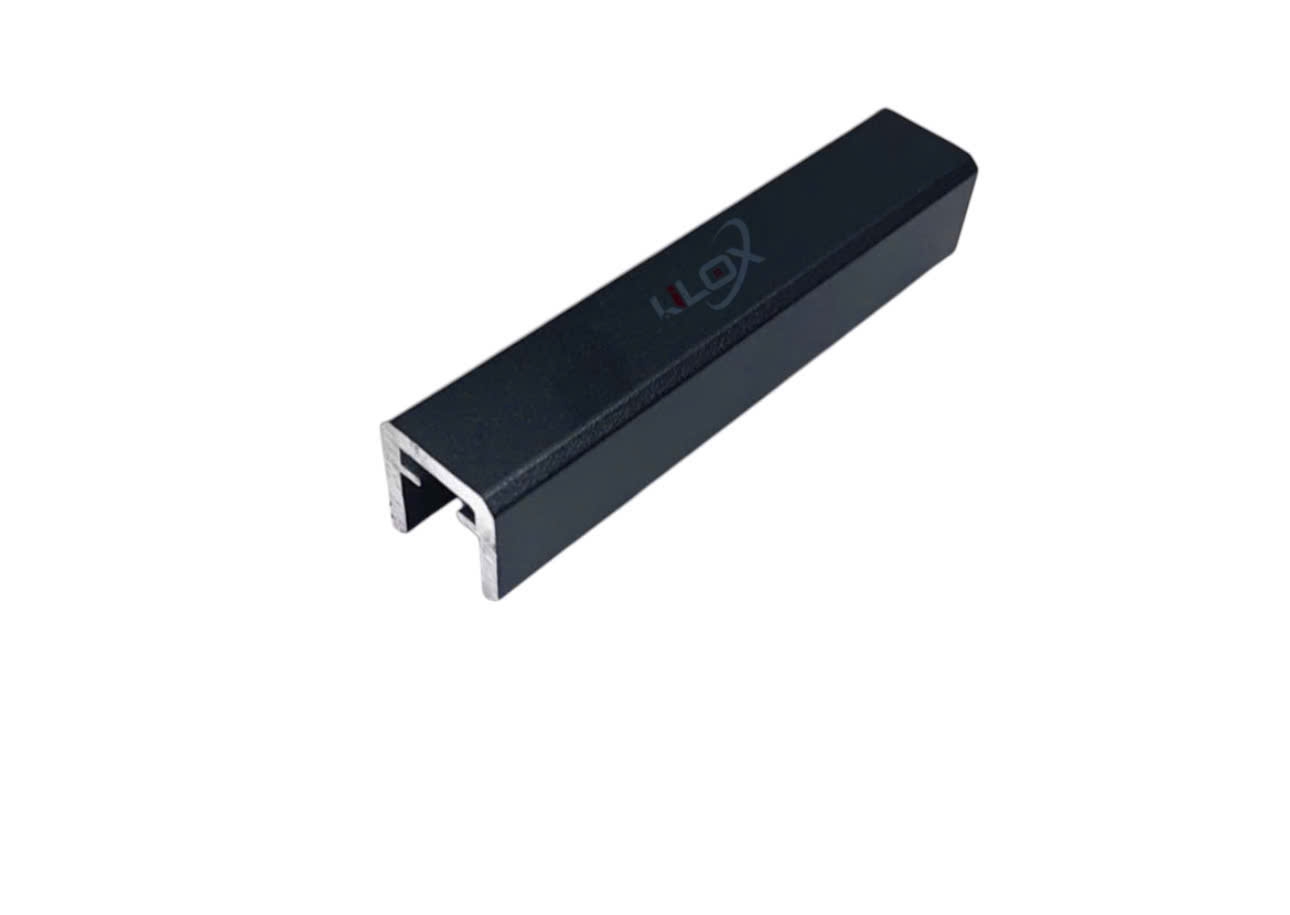 TAY VỊN NHÔM 3D LILOX VUÔNG 20 MÀU ĐEN MỜ